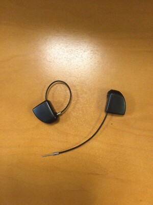 90 PCS Security Tag With Cable Wire Lanyard, Anti-Theft Tag | eBay