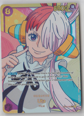 One Piece Card Game - Uta - Secret Rare - OP02-120 - NM - English | eBay