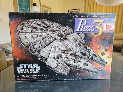 Puzz3D Star Wars Millennium Falcon 857 Pieces 3D Puzzle Complete ...