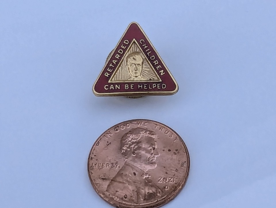 Vintage Retarded Children Can Be Helped Lapel Pin | eBay
