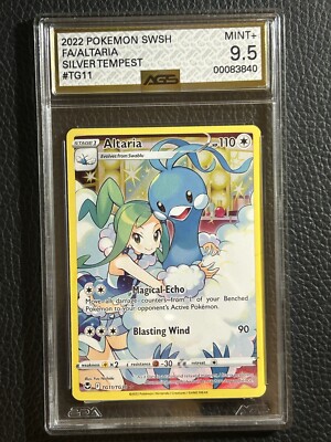 AGS 9.5 Altaria TG11/TG30 Pokemon Silver Tempest Lisia trainer | eBay