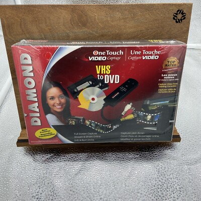 Diamond Multimedia VC500 USB 2.0 One Touch VHS to DVD Video Capture ...