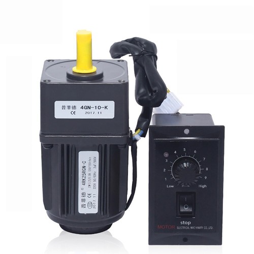 25W Variable Speed AC Motor 4RK25GN-C AC Reversible Gear Reduction ...