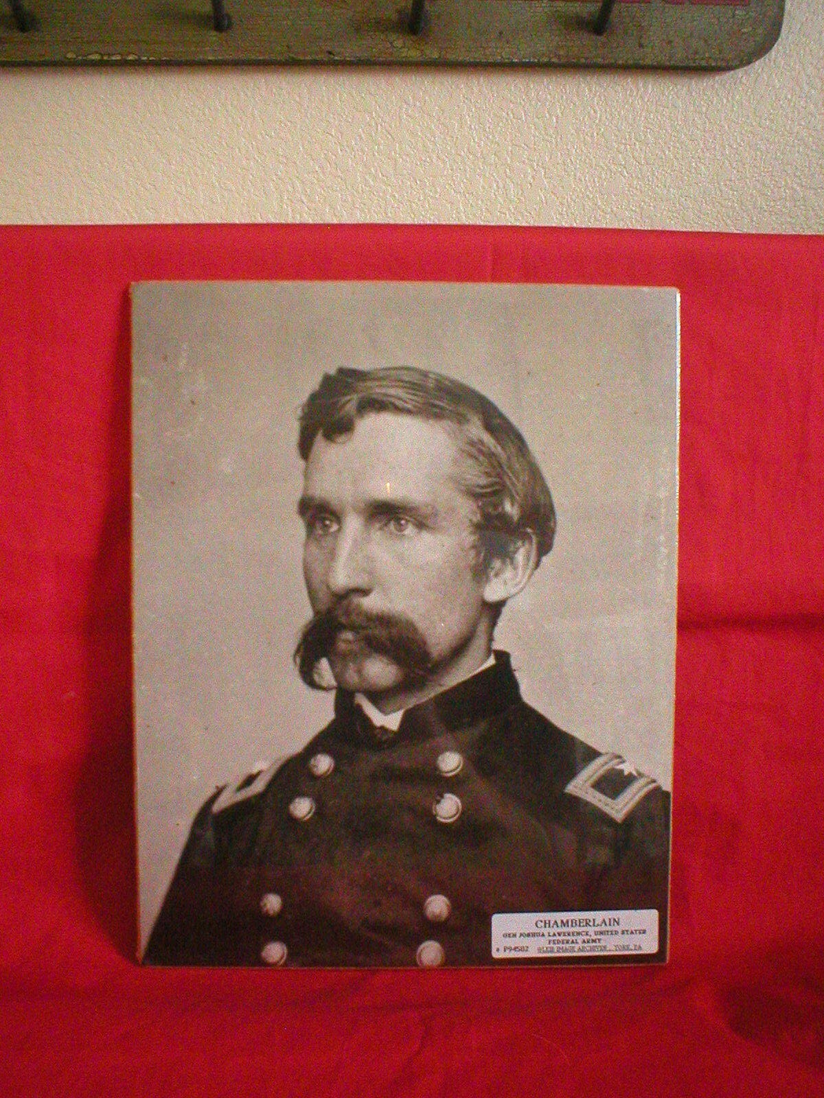VINTAGE CIVIL WAR PORTRAIT PRINT OF GENERAL JOSHUA CHAMBERLAIN U.S ...