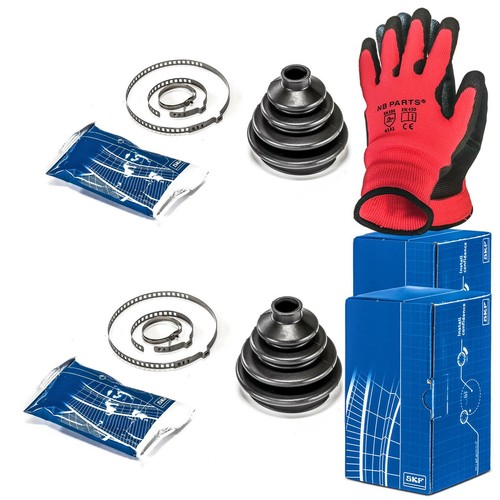 2x SKF VKJP 01013 Faltenbalgsatz Antriebsmanschette vorne hinten Semi ...