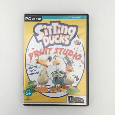 Sitting Ducks Print Studio (PC CD-ROM) - Factory Sealed | eBay UK