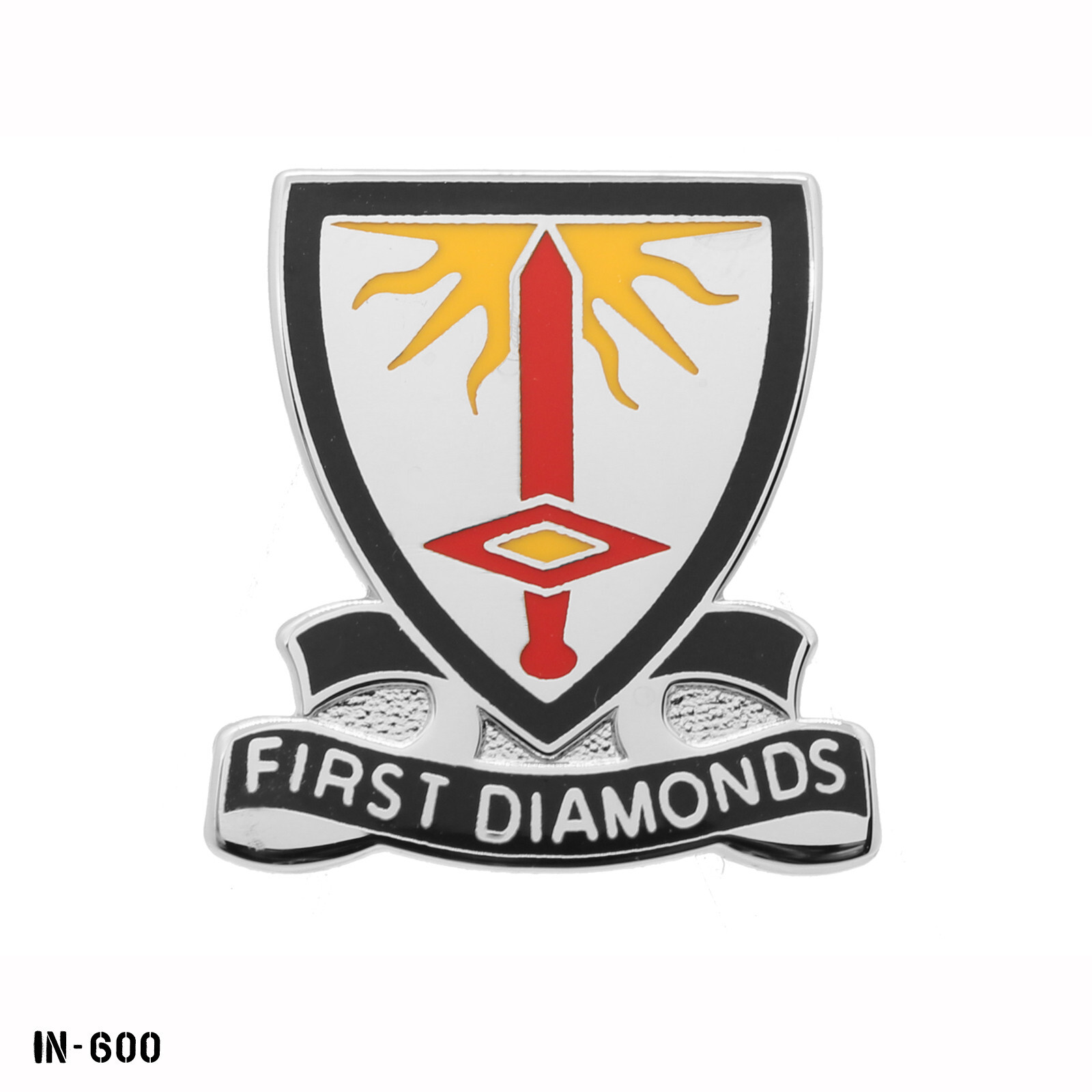 1st Finance Battalion DUI Crest Pin "First Diamonds" ~ NEW Vanguard USA ...
