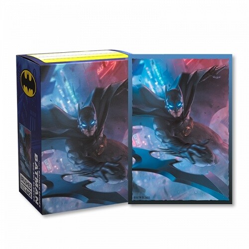 Dragon Shield 100 Standard Deck Card Sleeves Batman Art Matte Batman ...