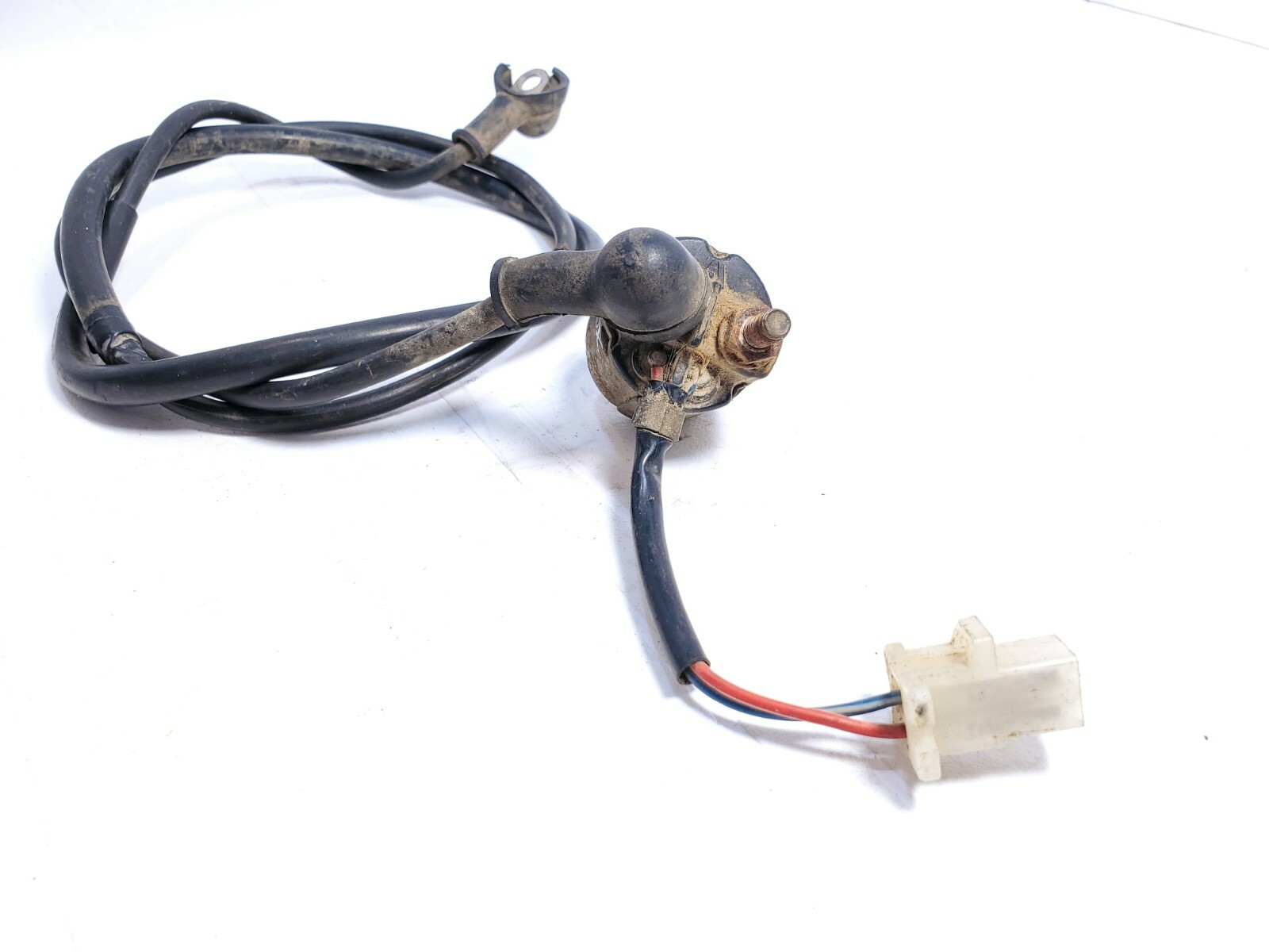 1984 Yamaha YTM225DX OEM STARTER RELAY ASSY & Ground Cable, 4KD-81940 ...