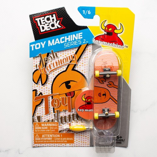 Tech Deck Toy Machine Josh Harmony Sect Orange - Ultra Rare - Series 2 ...