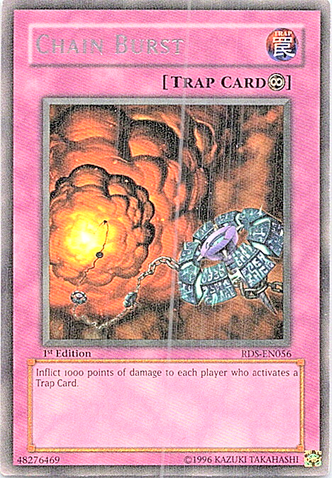 Chain Burst RDS-EN056 Yu-Gi-Oh! Light Play 1st Edition | eBay