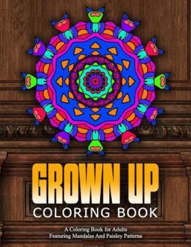 GROWN up COLORING BOOK - Vol. 13 : Relaxation Coloring Books for Adults ...
