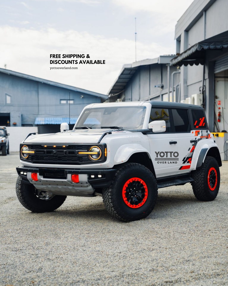 Ford Bronco Raptor Code Orange Graphics Decal/Sticker | Genuine OEM ...