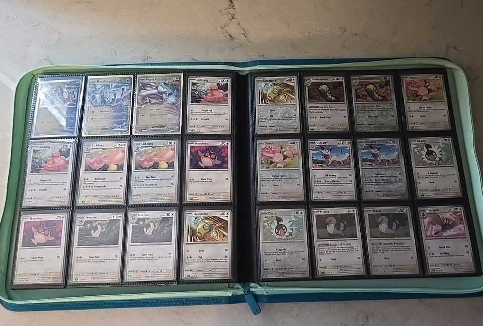 POKÉMON Temporal Forces Complete Master Set w/ SV 5 Binder + 1 PSA ...