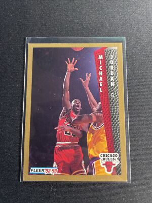 1992/93 Fleer Basketball Michael Jordan Chicago Bulls #32 | eBay