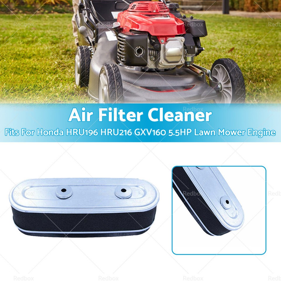 Air Filter Cleaner For Honda HRU196 HRU216 GXV160 5.5HP Lawn Mower ...
