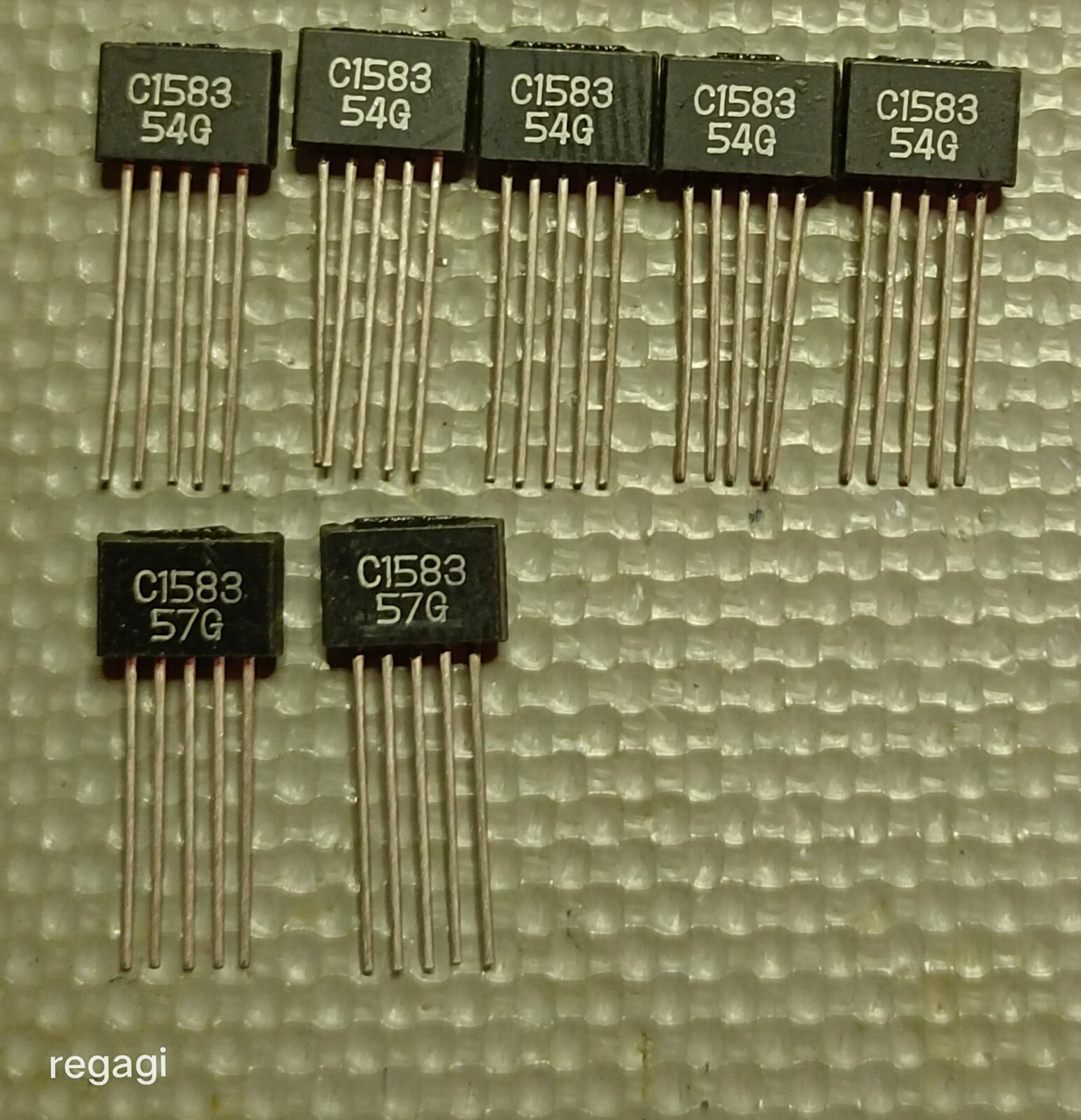 2SA798 2SA979 2SC2291 2SC1583 Genuine MITSUBISHI Transistor NOS +40 ...