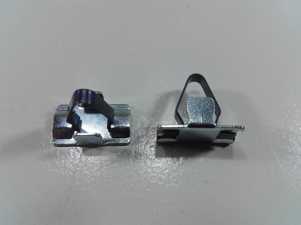 DOOR CARD CLIPS MK2 ZEPHYR ZODIAC CONSUL FORD CHROME TRIM FITTINGS ...