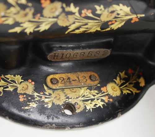 Rare Antique Singer Sewing Machine Model 24-13 Chain Stitch Circa 1907 ...