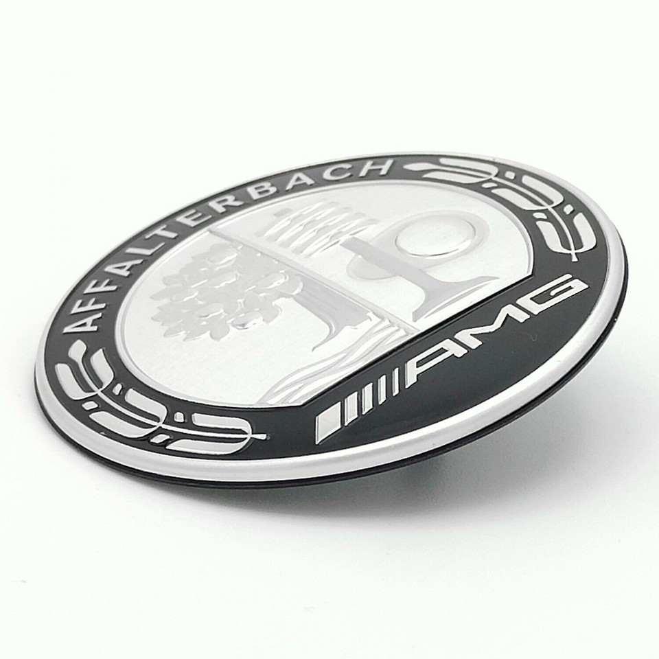 AMG Affalterbach Hood Emblem Badge Genuine For Mercedes-Benz CLK CLS E ...