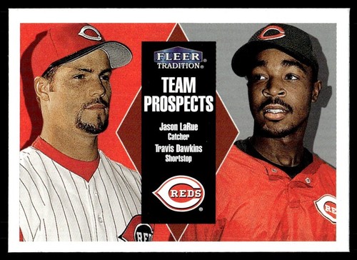 2000 Fleer Tradition Jason LaRue/Gookie Dawkins Cincinnati Reds #351 | eBay