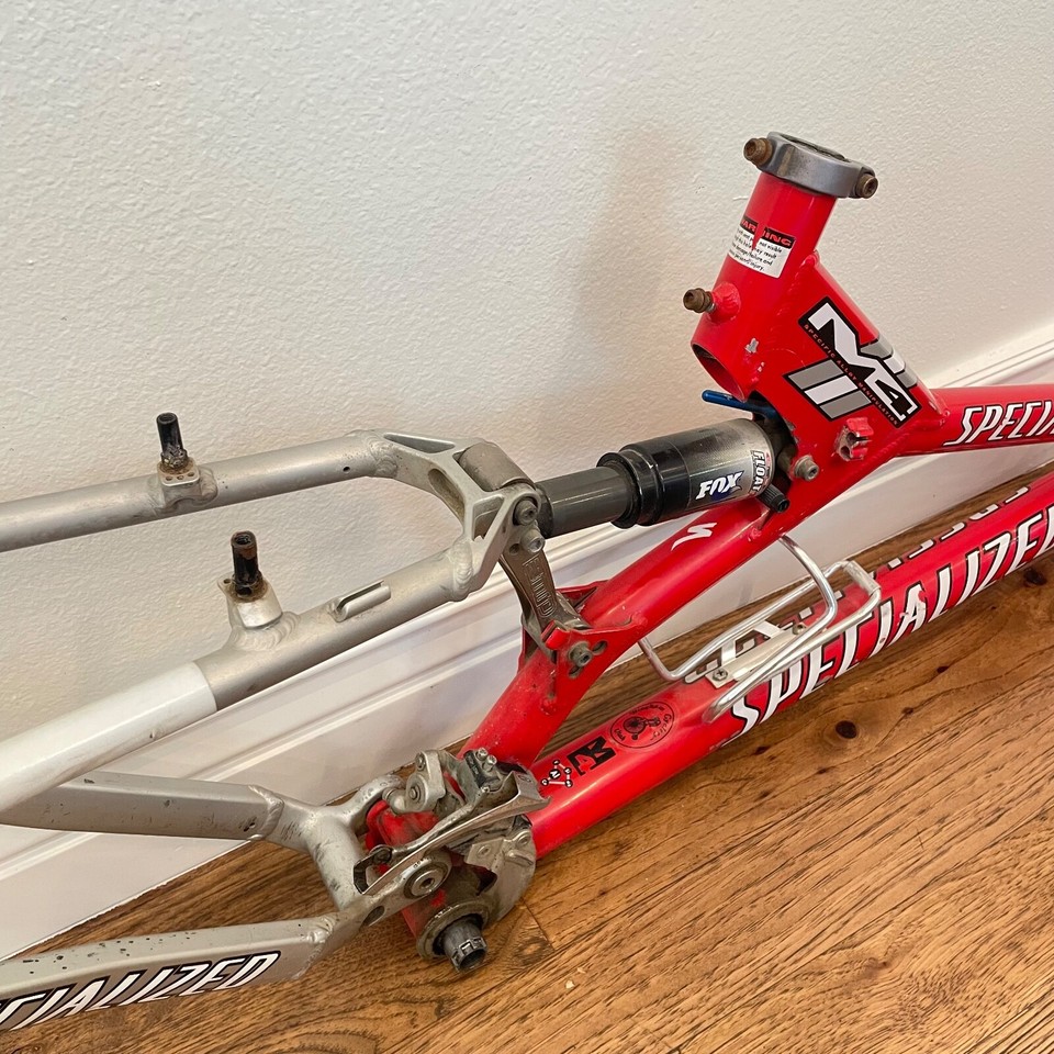 Specialized S-Works M4 Full Suspension MTB Frame 17" 26er Fox | eBay