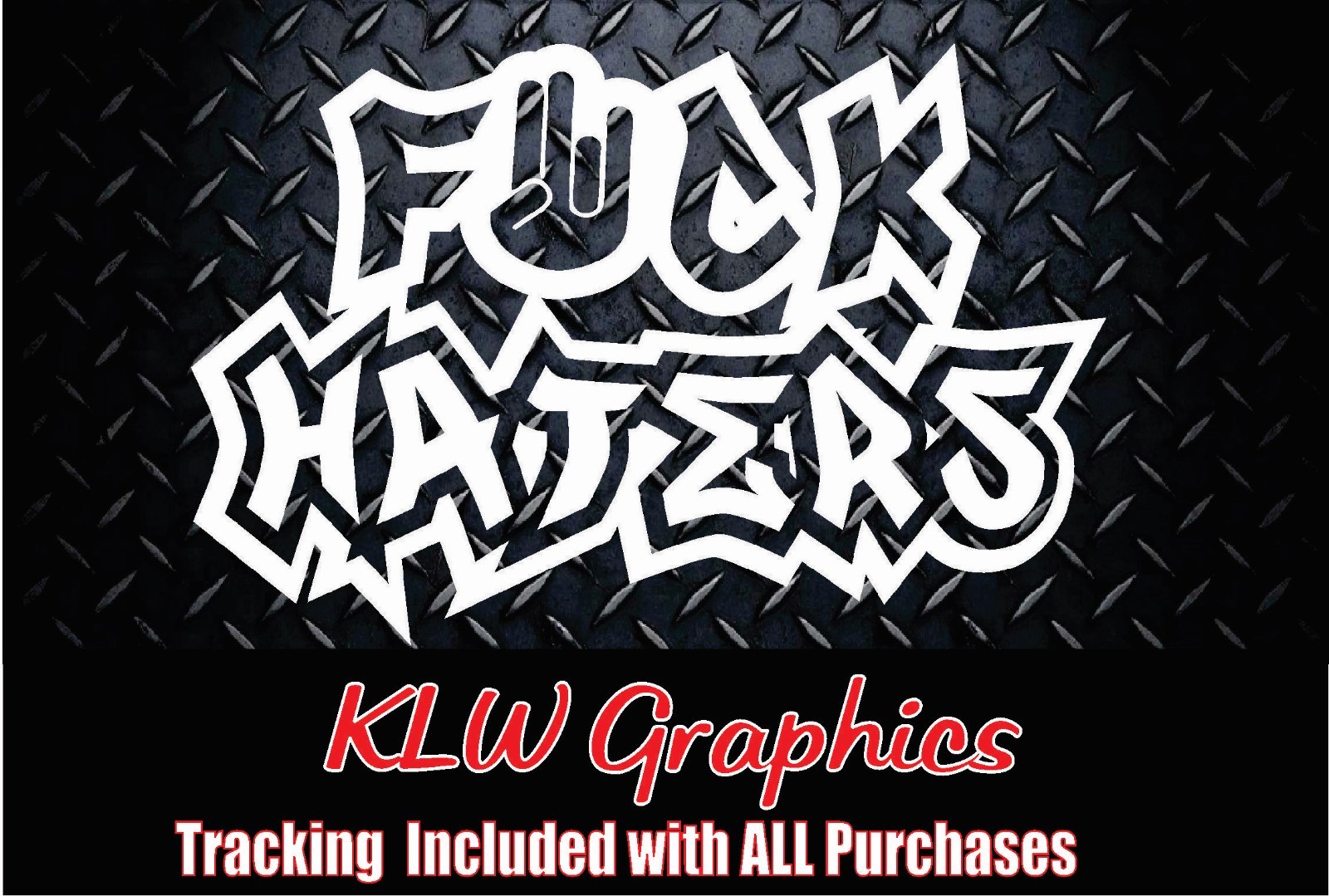 F Haters Shocker Vinyl Decal Sticker JDM Euro Funny Car Turbo Diesel ...