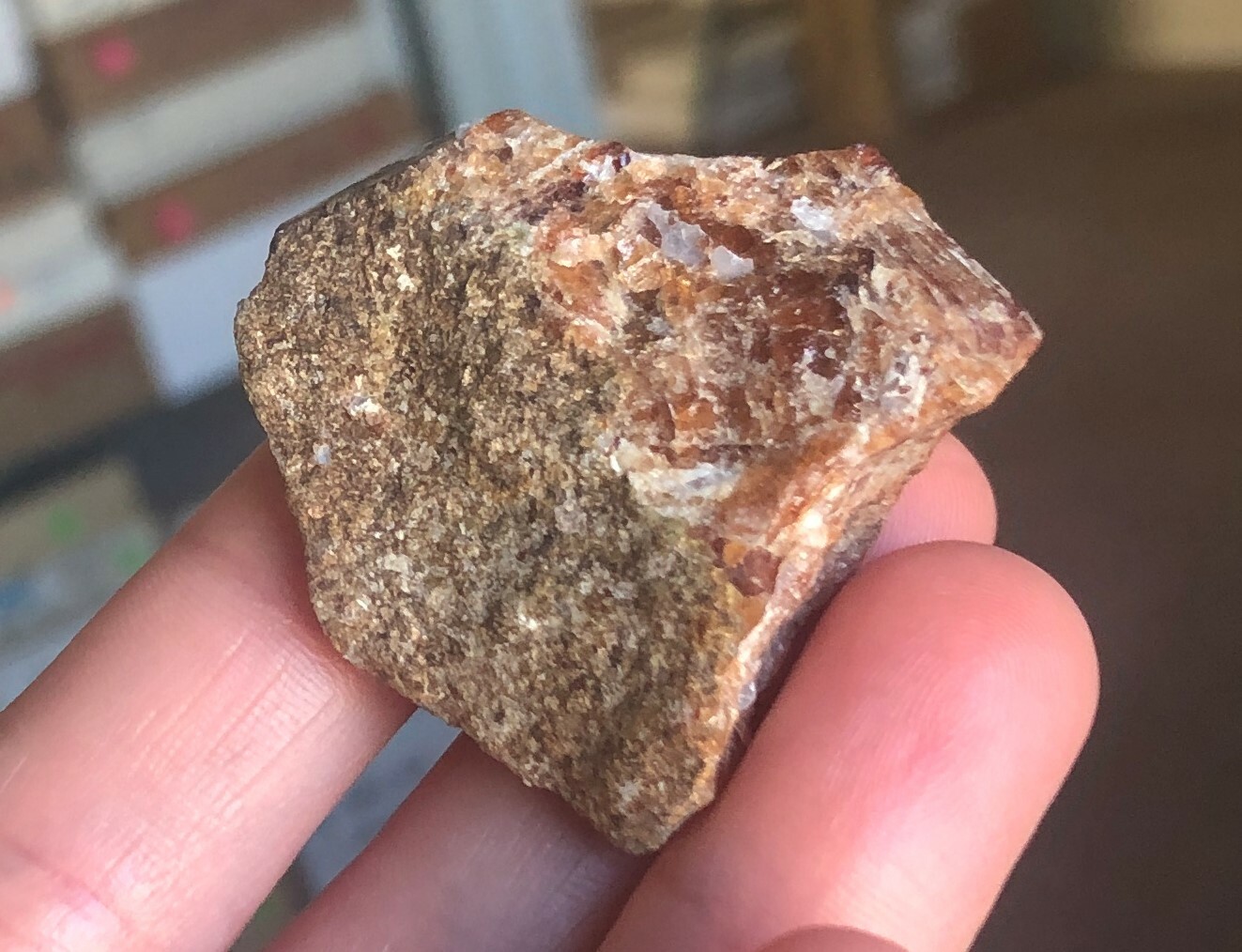 Brilliant Red Orange Genesee Dyke, Colorado Grossular Garnets Rare!! | eBay