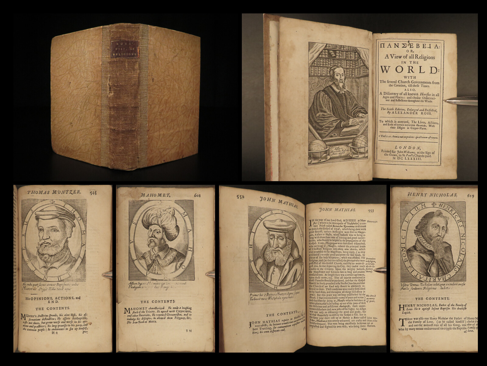 1683 World Religions Scottish Ross Pagan Occult Idols Witchcraft Rites ...