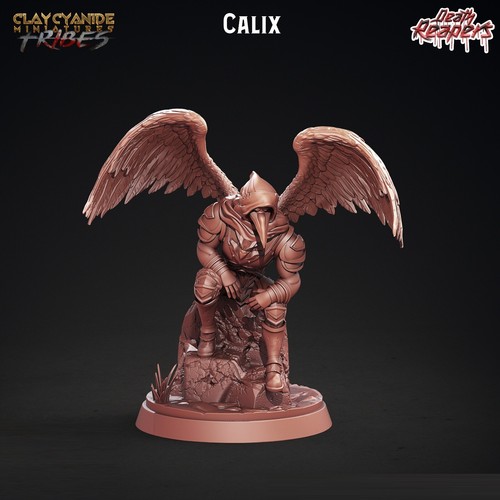 Birdfolk Paladin Miniature Fighter for RPG like DnD 5e Pathfinder DSA ...