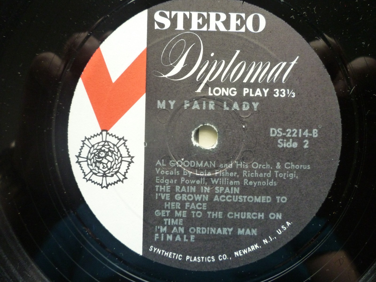 Selections From Lerner & Loewe's My Fair Lady Record Album - Diplomat ...