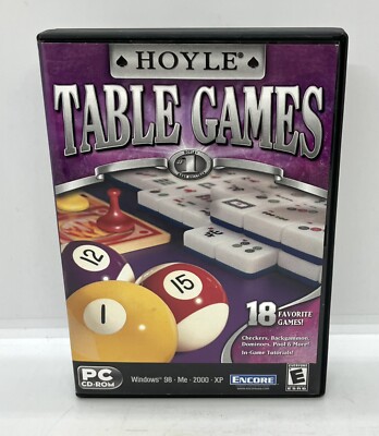 Hoyle Table Games PC CD-ROM Encore | eBay