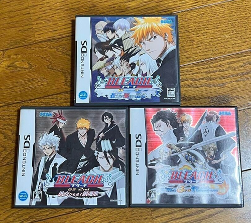 Bleach DS & DS 2nd & The 3rd Phantom 3Games set Nintendo DS NDS ...