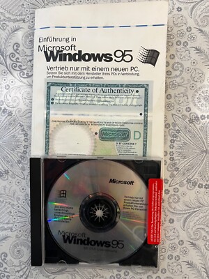 Original Windows 95 with Original Key | eBay
