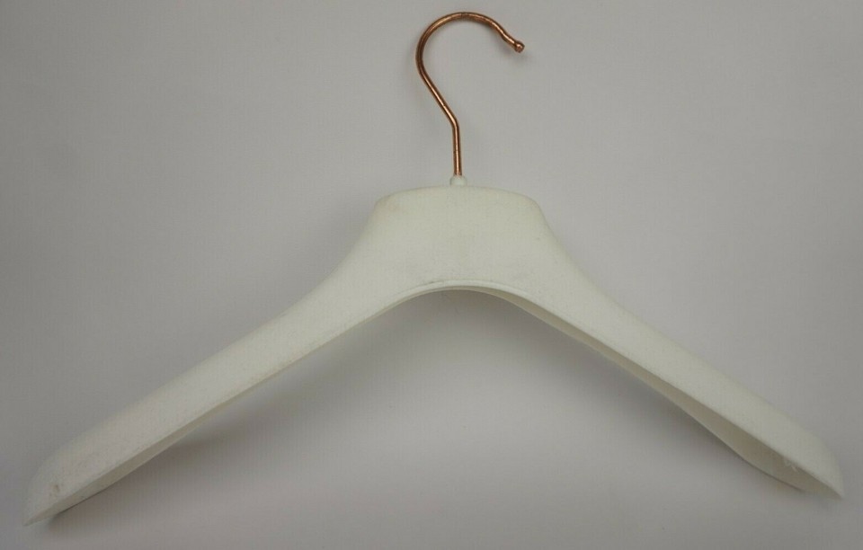 See By Chloe White Plastic Velvet Texture Clothes Hanger | eBay