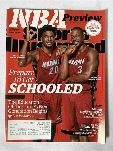 2015 October 26 Sports Illustrated Magazine Dwyane Wade The Mentor Now ...