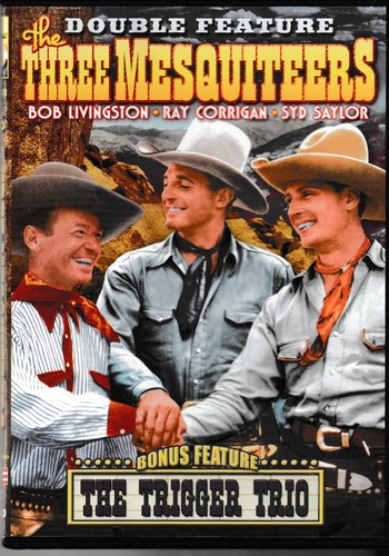 The Three Mesquiteers & The Trigger Trio (DVD, 1936) Classic Western ...