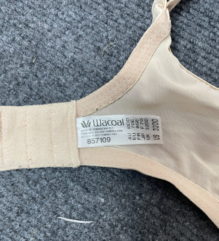 Wacoal Simple Shaping Full Coverage Minimizer Bra 857109 Color Beige ...