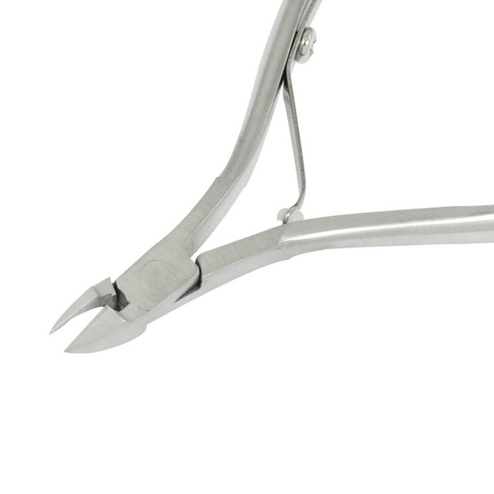 Nail Beauty Cuticle Pusher Clippers Razor Scissors Silver Tone | eBay