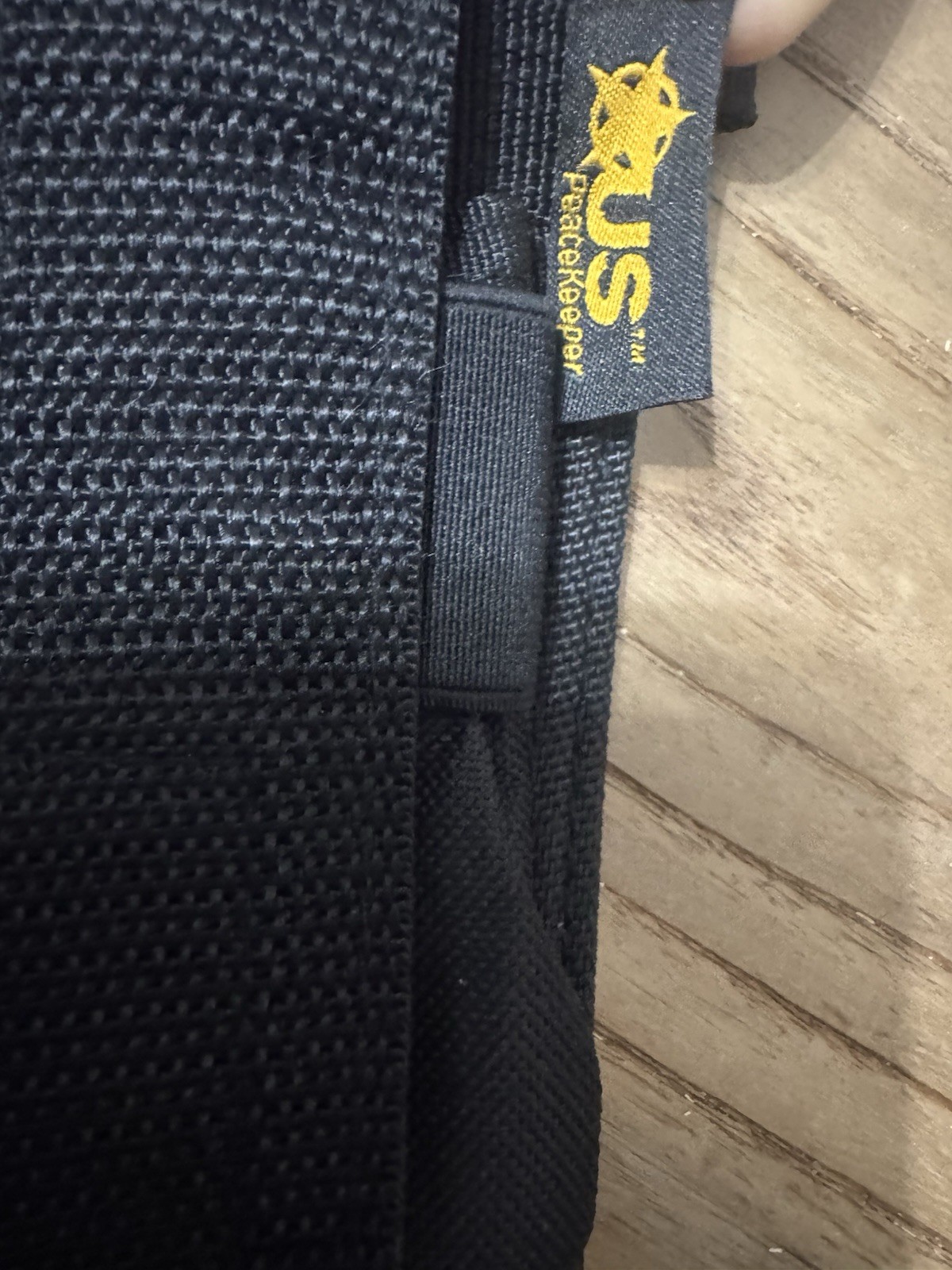 US PeaceKeeper Black MOLLE Tactical Nylon Pouch Hook & Loop Closure, 3 ...