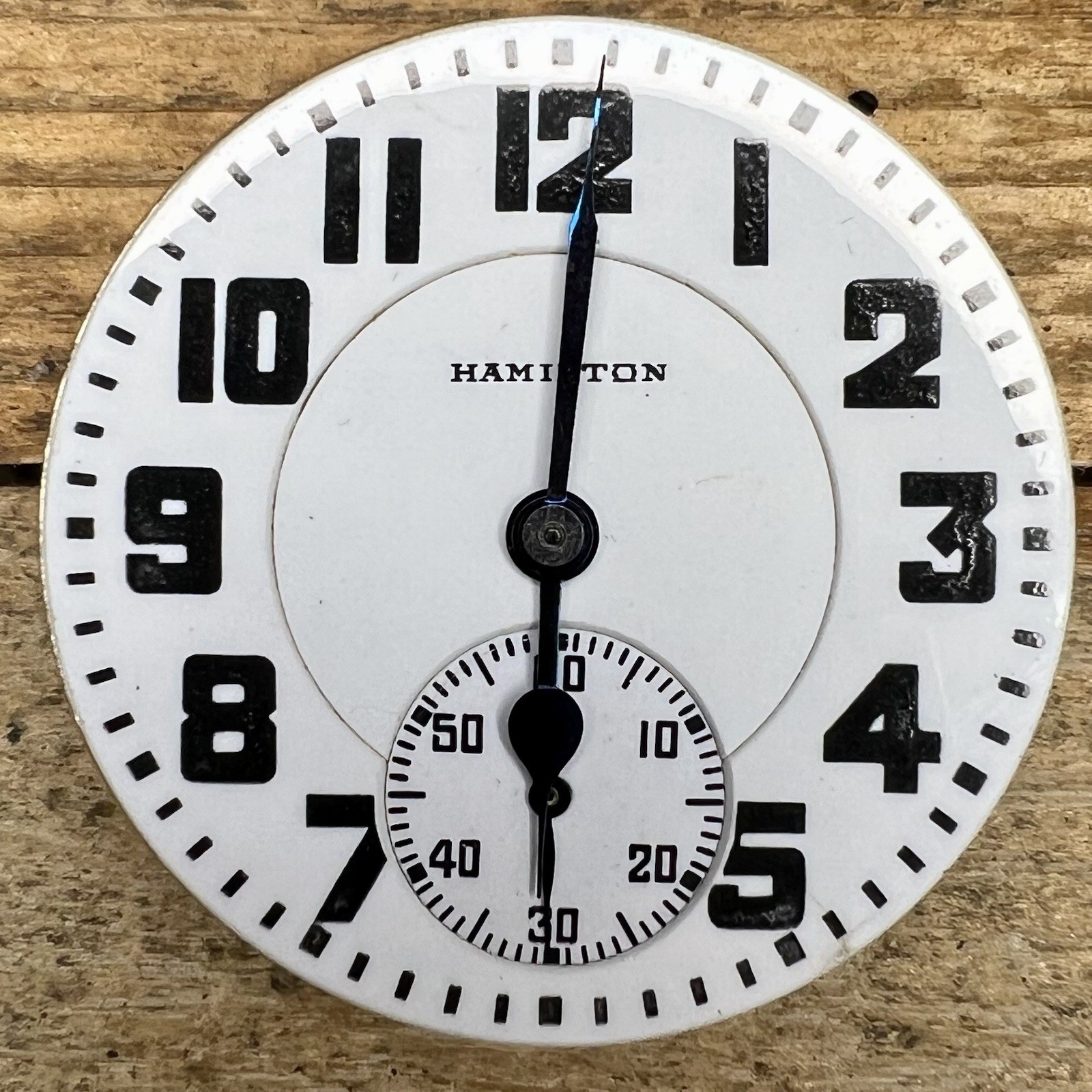 16s Hamilton Pocket Watch Movement - Grade 992E - 21 Jewels, Adjusted 5 ...