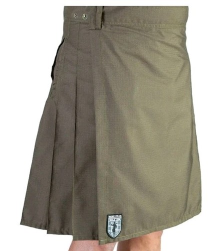 Damn Near Kilt 'Em Mens Utility Kilt XL Cotton Rip Stop Techlite Rogue ...