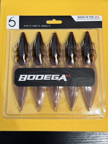 “All New” 6th Sense Bodega 6.5 Creature Swim Bait PB & J Pro | eBay