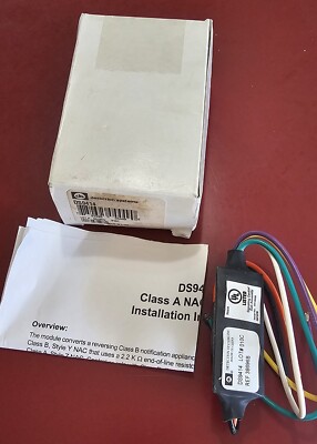 Bosch / Detection Systems DS9414 Class A NAC Adapter | eBay