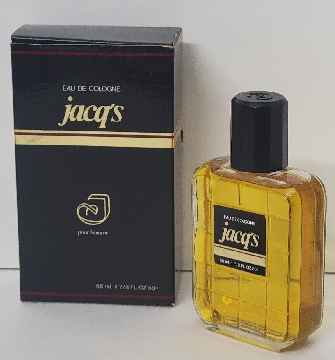 jacq's eau de cologne pour homme 1 7/8 fl oz / 55 ml (IMPERFECT BOX ...