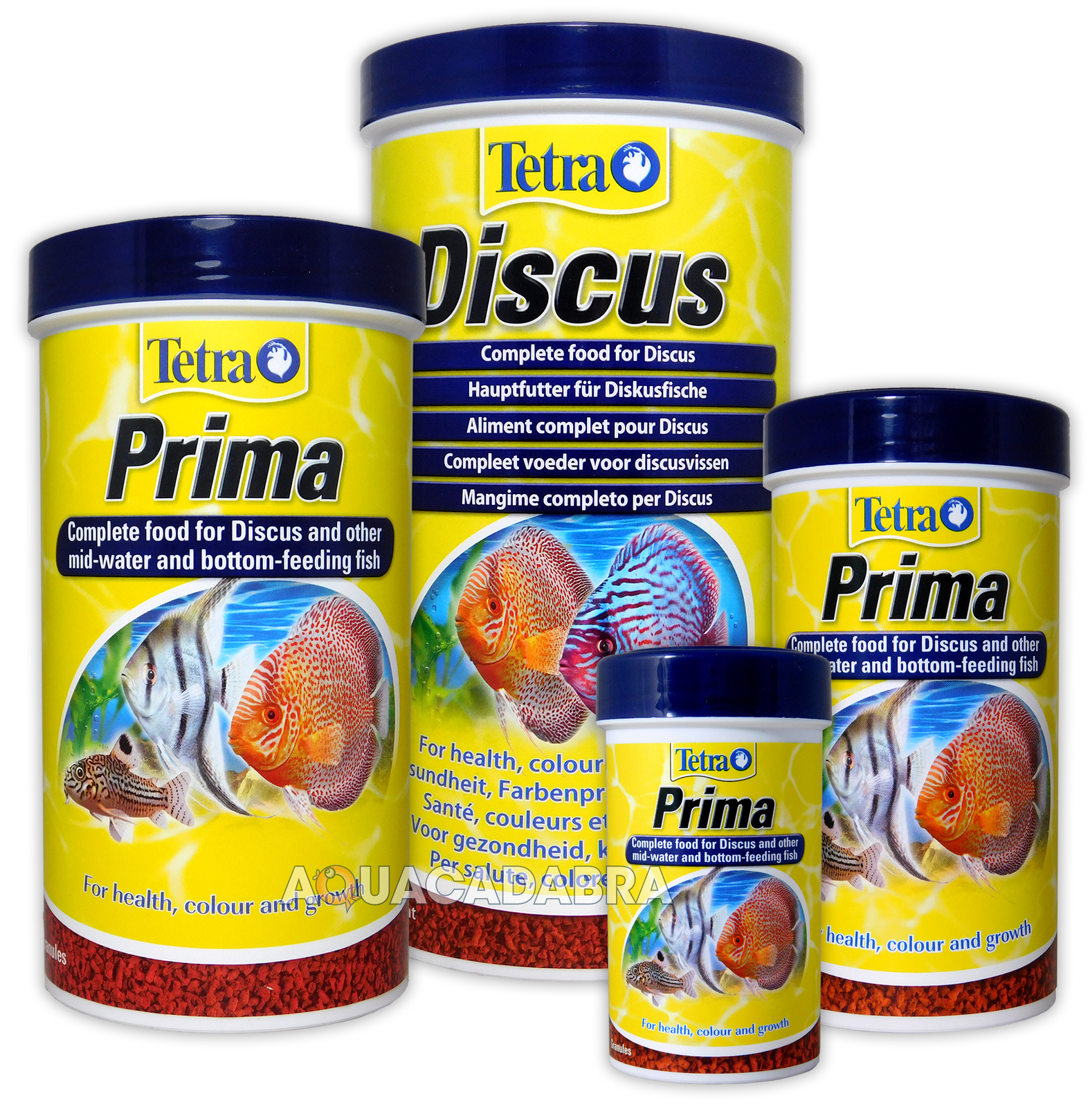 TETRA PRIMA DISCUS GRANULES 30g,75g,150g,300g COMPLETE TROPICAL FISH ...