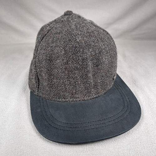 Diesel Hat Unisex Size III Gray Wool Blend Baseball Cap Flat Brim We the Brave | eBay