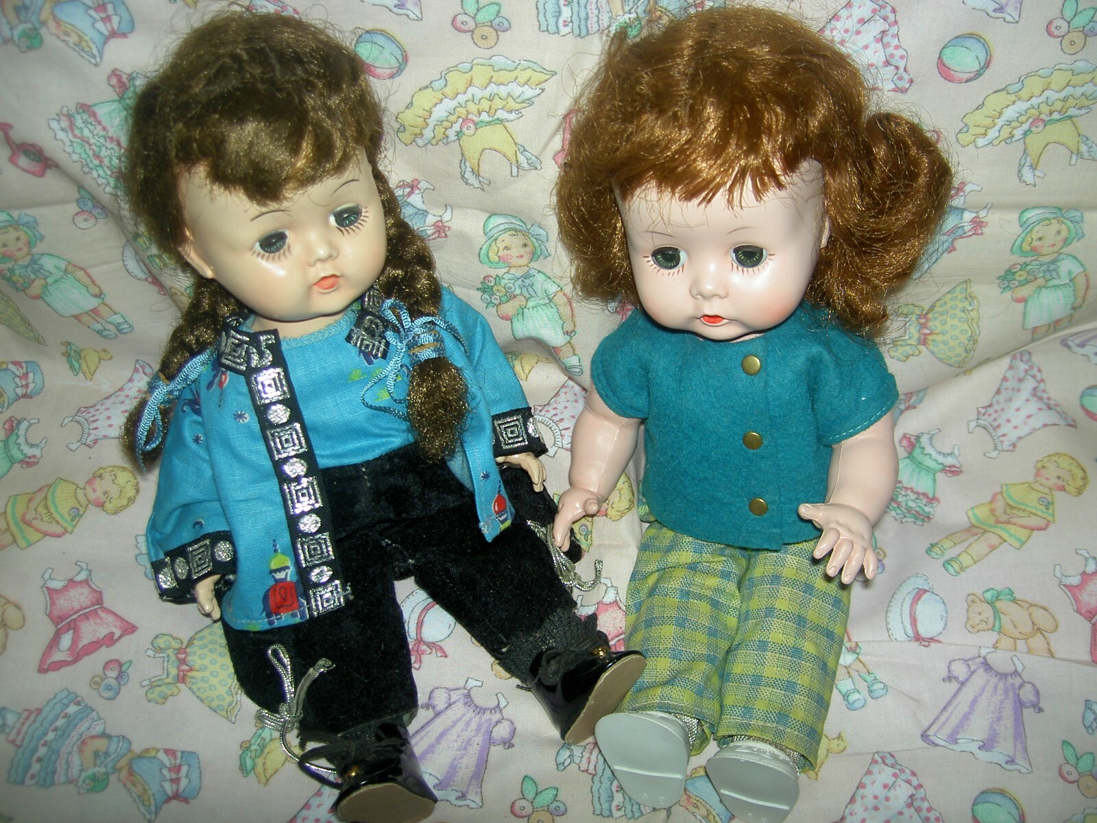 THREE R&B Arranbee & EEGEE etc. 1950s Littlest Angel, head turning ...