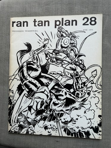 Ran Tan Plan Club Des Amis de La Comics No. 28 Juillet 1973 IN Very ...
