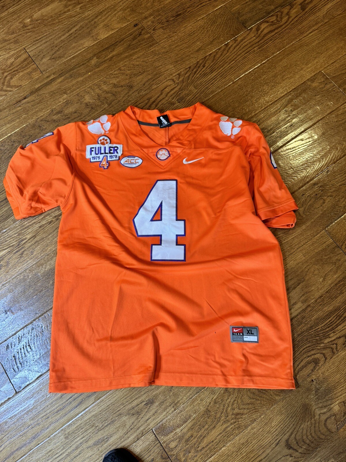 Nike Clemson Tiger Deshaun Watson #4 2017 Fuller NCAA ACC Jersey Adult ...